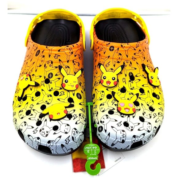 CROCS | Shoes | Crocs X Pokemon Pikachu Clog Wjibbitz Mens Size 1 ...